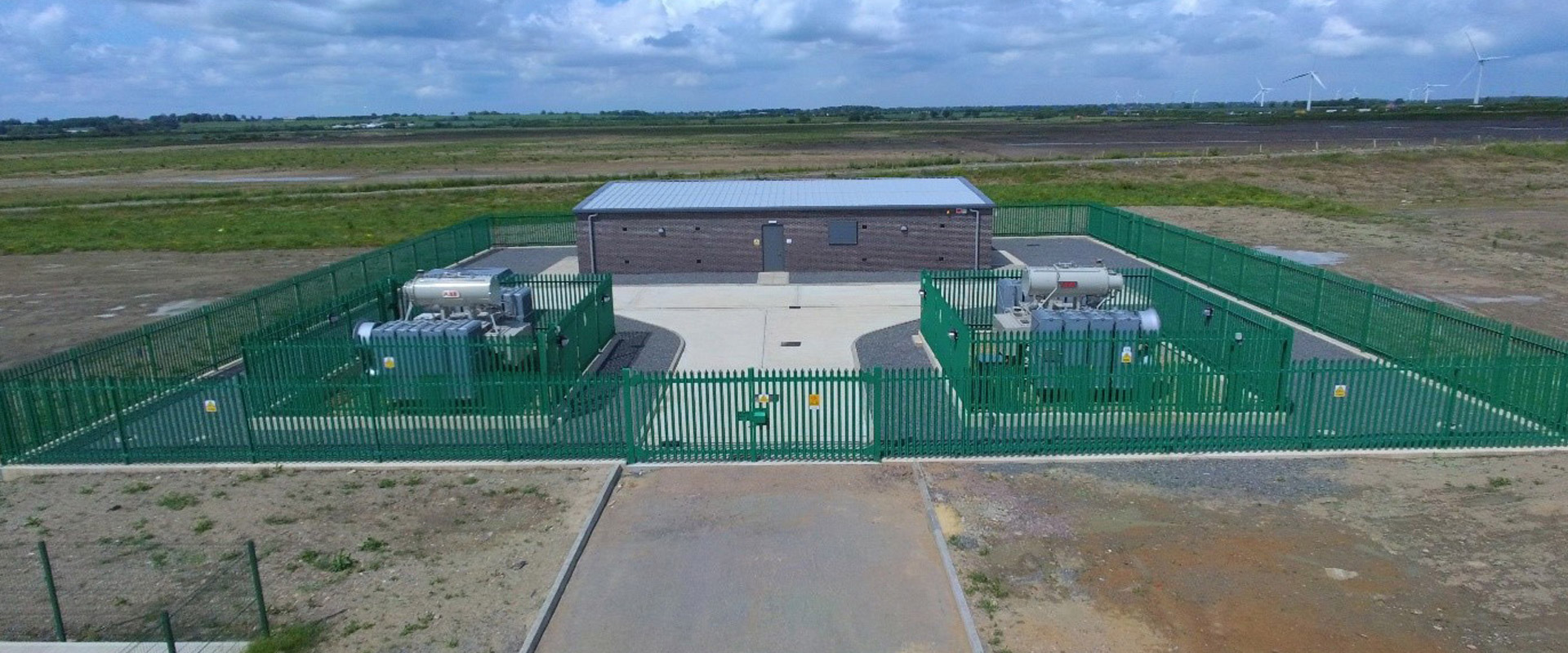 DIRFT III, Northamptonshire - Power on